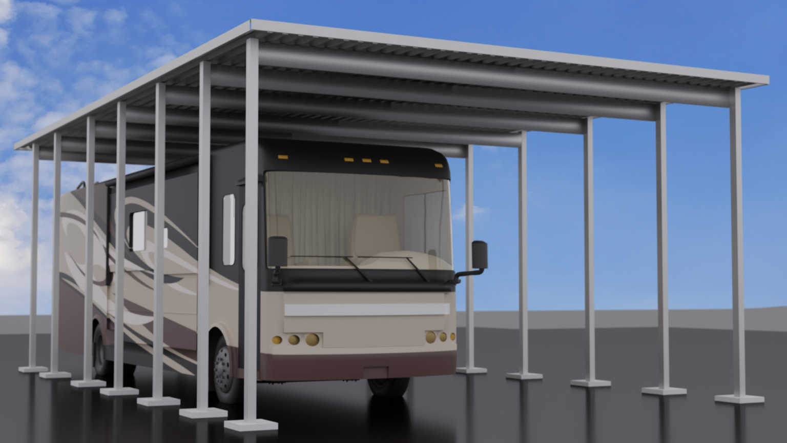 Metal RV Carport Kits In Arizona - Wide Variety Of Kits Available